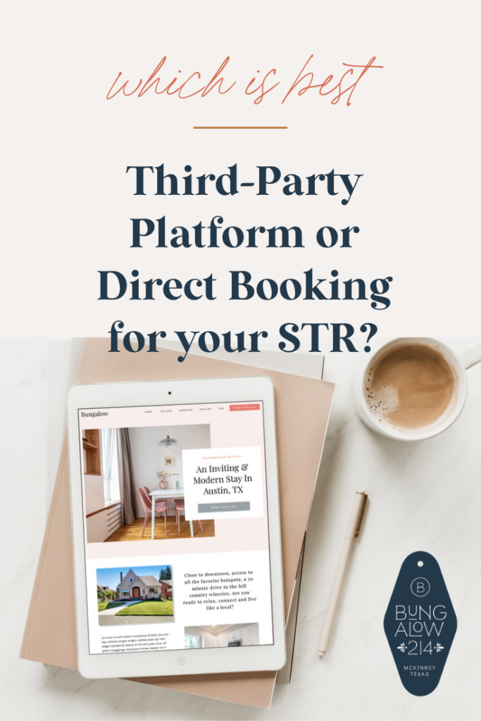 Should you use third-party or direct booking for your STR ...